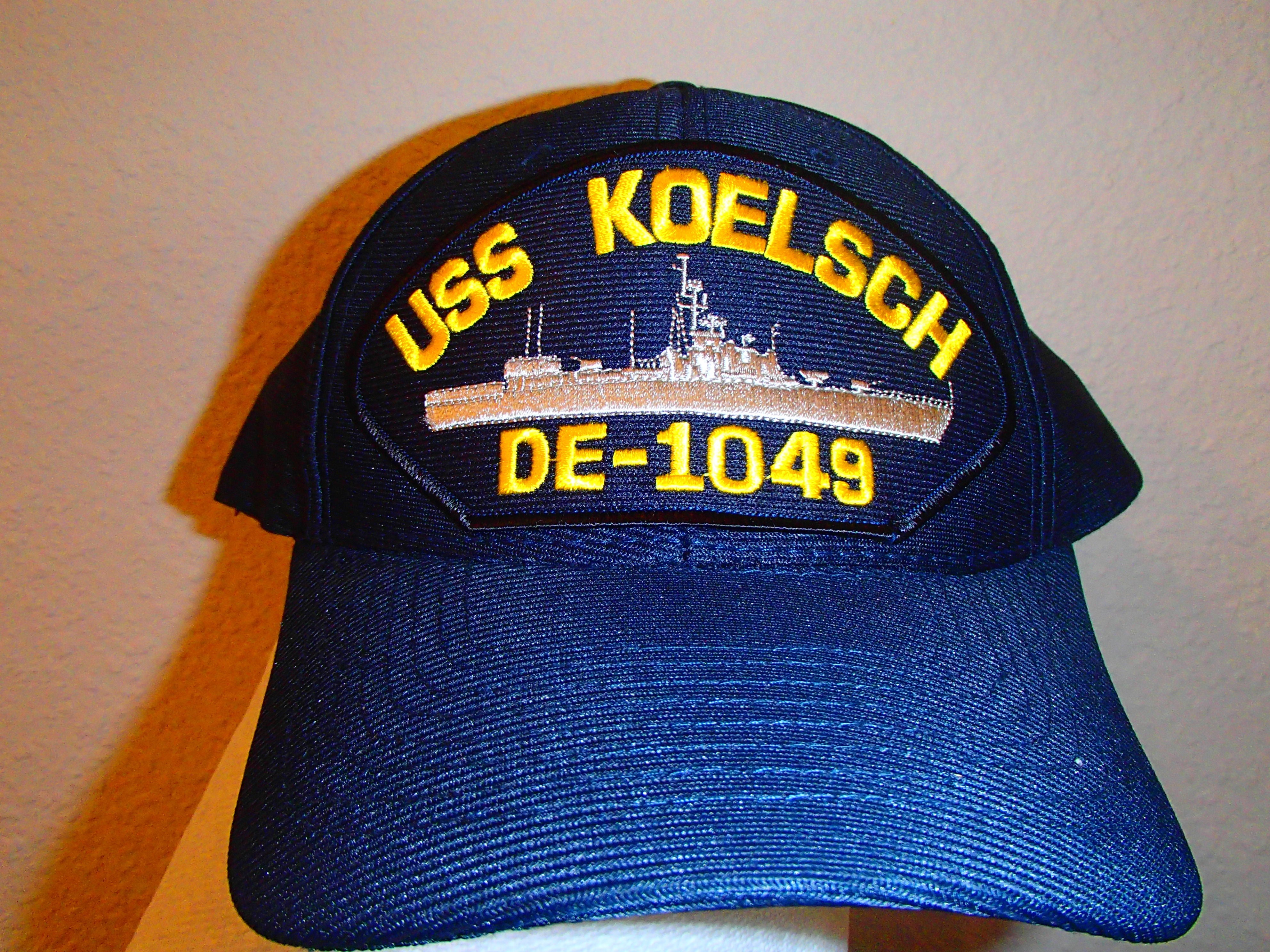 USS Koelsch DE-1049 Ball Cap | Florida Historic Naval Ship Association