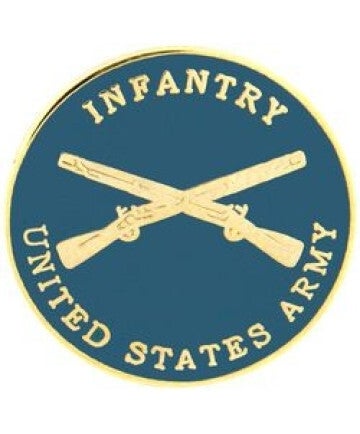 United States Army Infantry Pin | Jacksonville Historic Naval Ship Museum