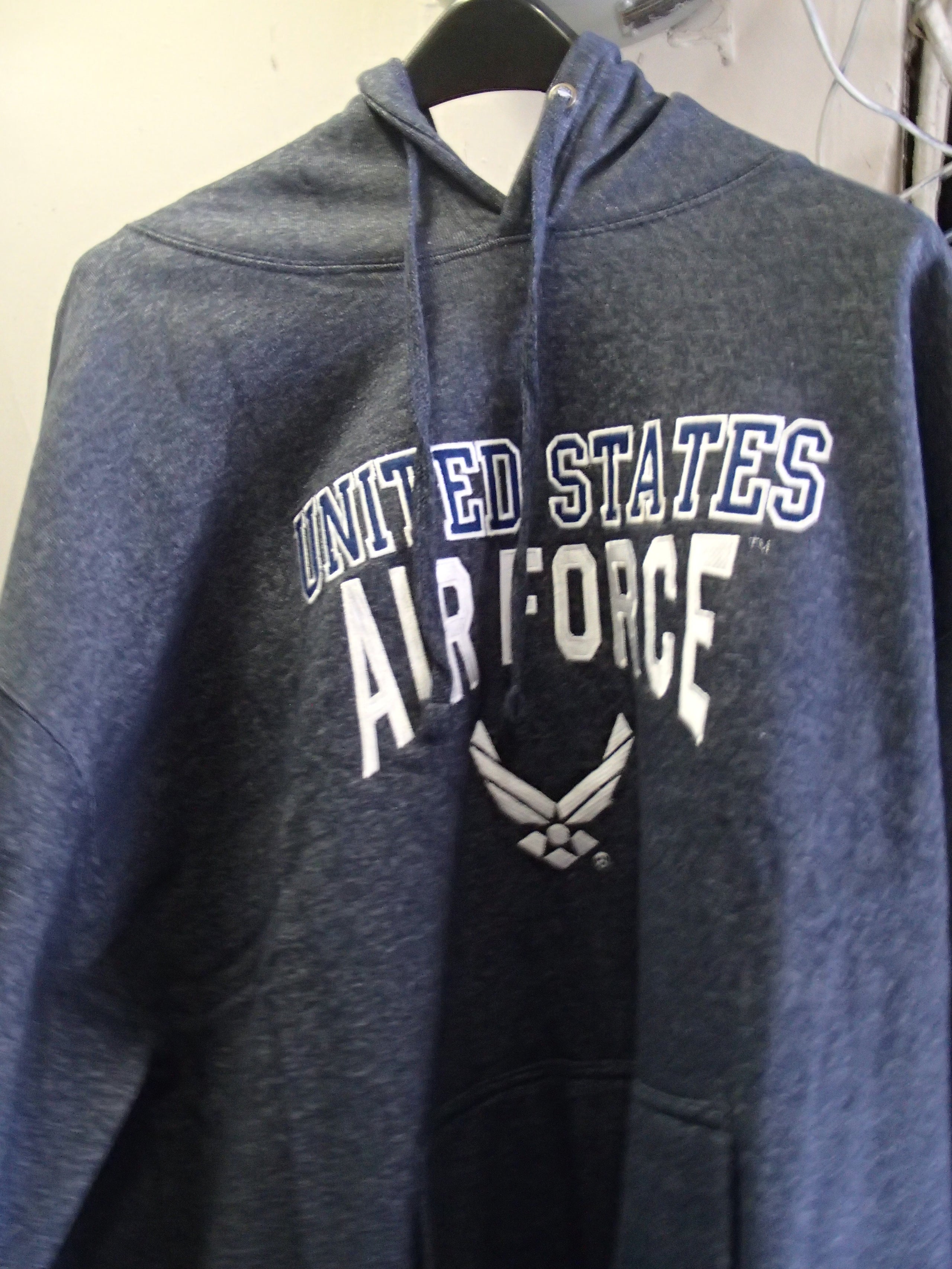 US Air Force with AF Logo Fleece Pullover in Blue | Jacksonville ...