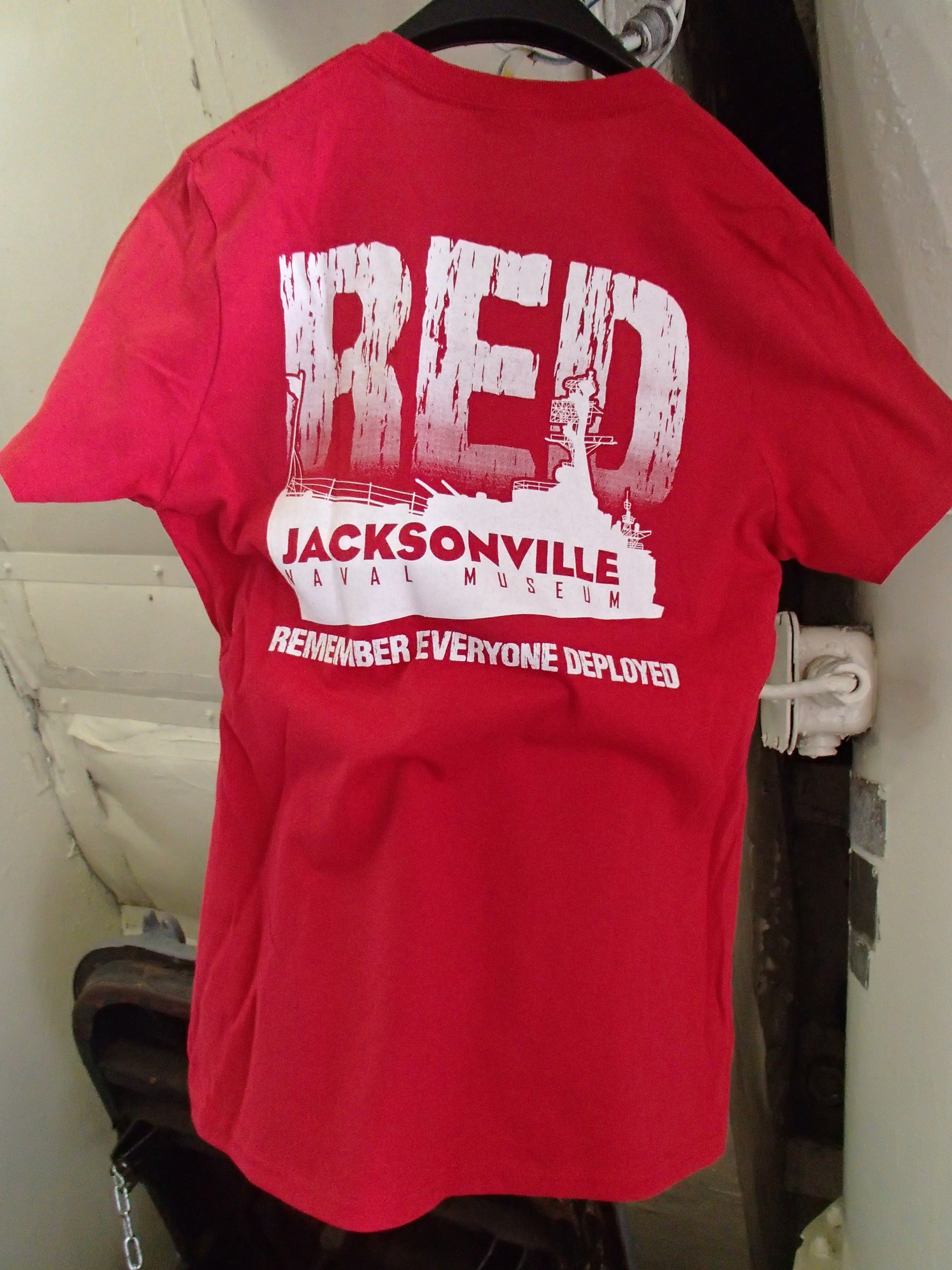 Ladies Remember Everyone Deployed Jax Naval Museum T Shirt